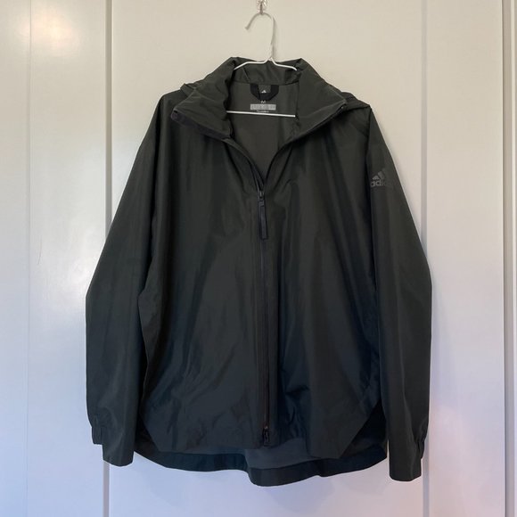 adidas | Jackets & Coats | Adidas Climaproof Womens Rain Jacket Army ...